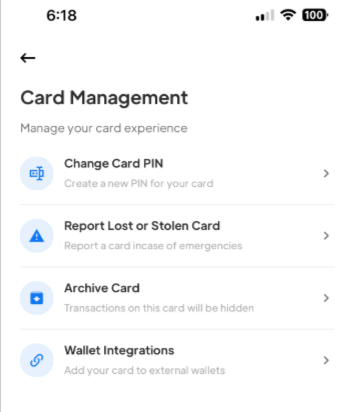 How do I manage my card in Card Controls? – nbkc bank