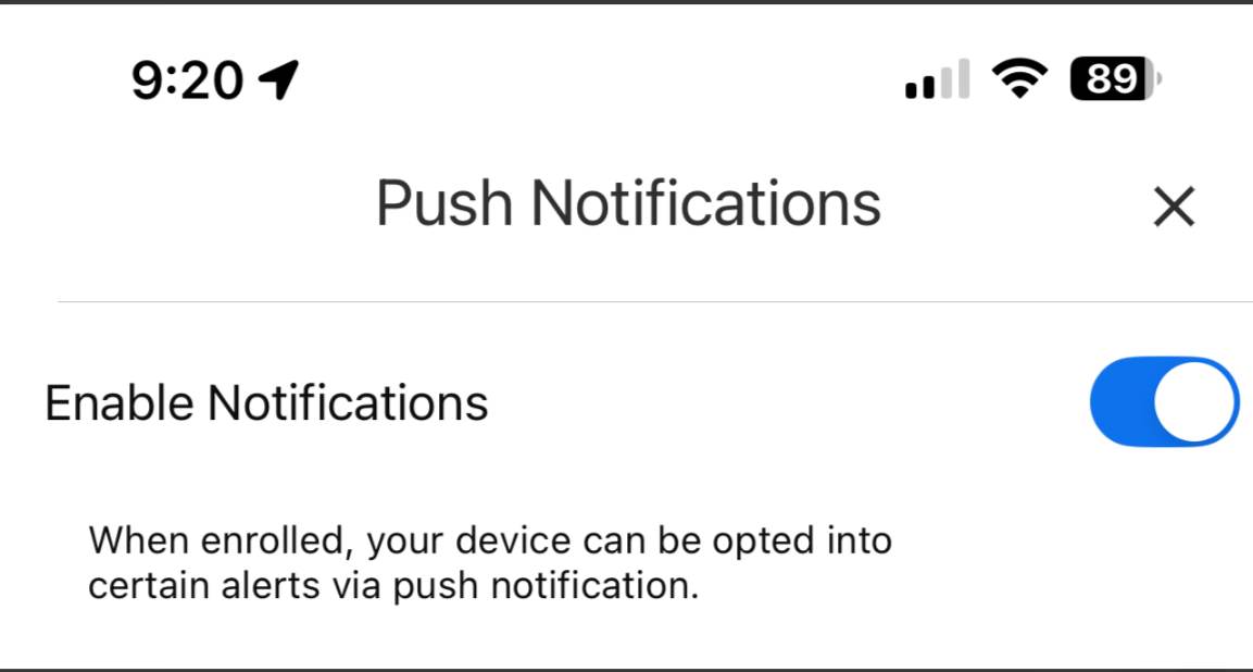How do I update my Card Controls Push Notifications? – nbkc bank